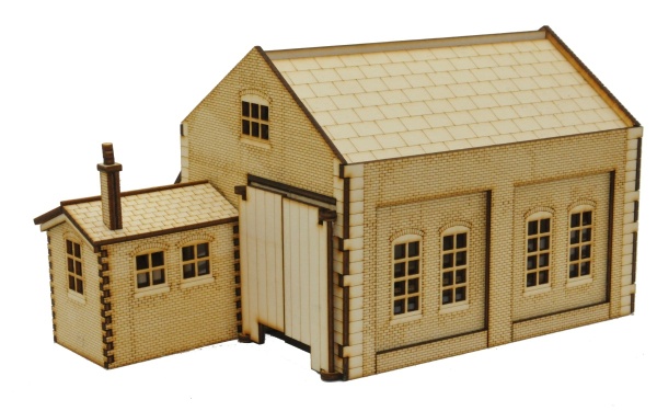 Trackside Buildings - Inthegreenwoodlaser.co.uk