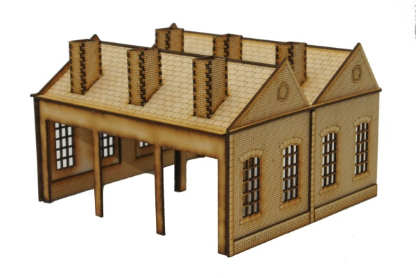 TT-ES013 Triple Track Northlight Engine Shed Single Extension TT:120 ...