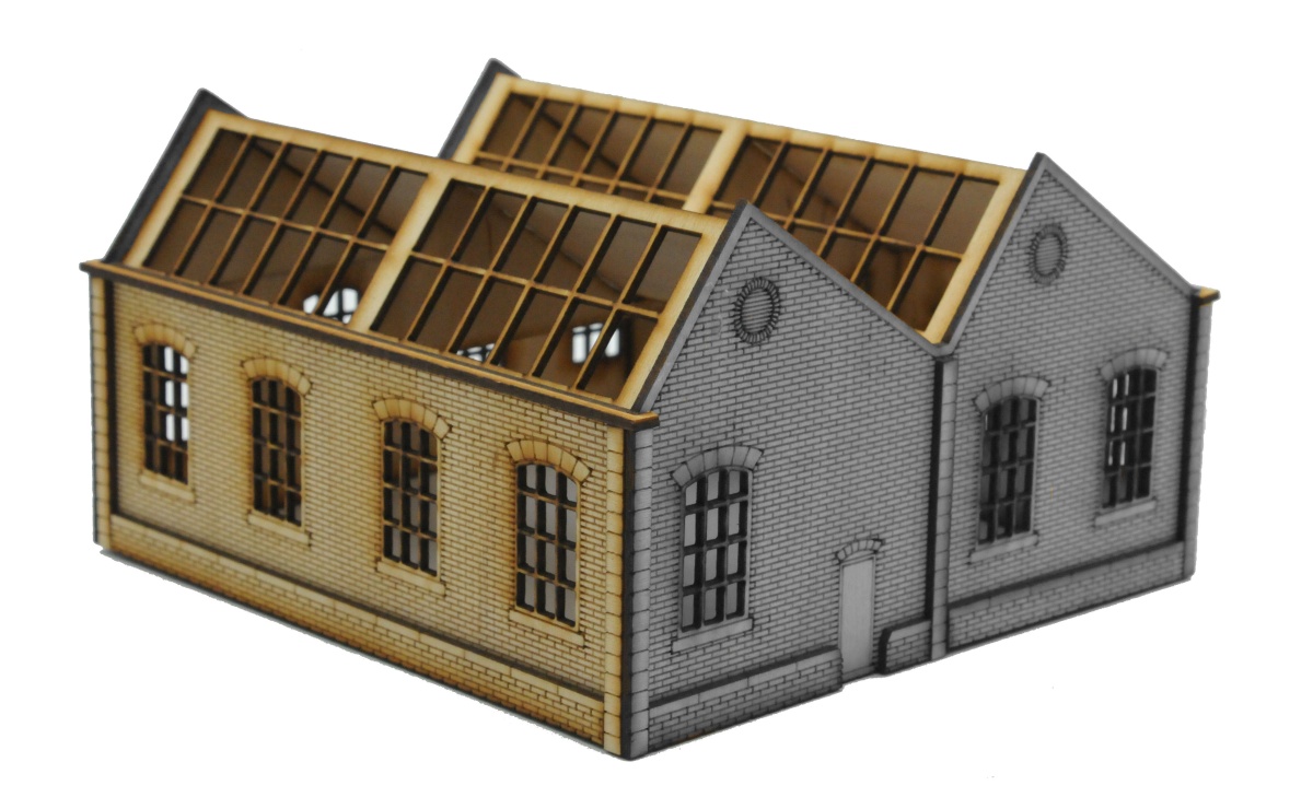 TT-NL009 Short Northlight Factory Extension TT:120 Gauge laser cut Kit ...
