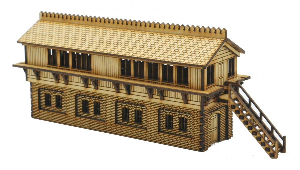 TT-SB003 Large Signal Box TT:120 Gauge Laser Cut Kit ...