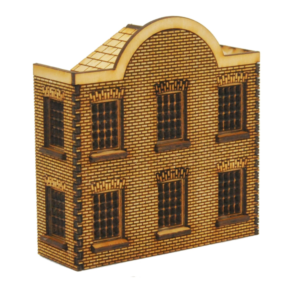 TT-WH005 Semi Low Relief Warehouse Window Frontage TT:120 Gauge Laser ...