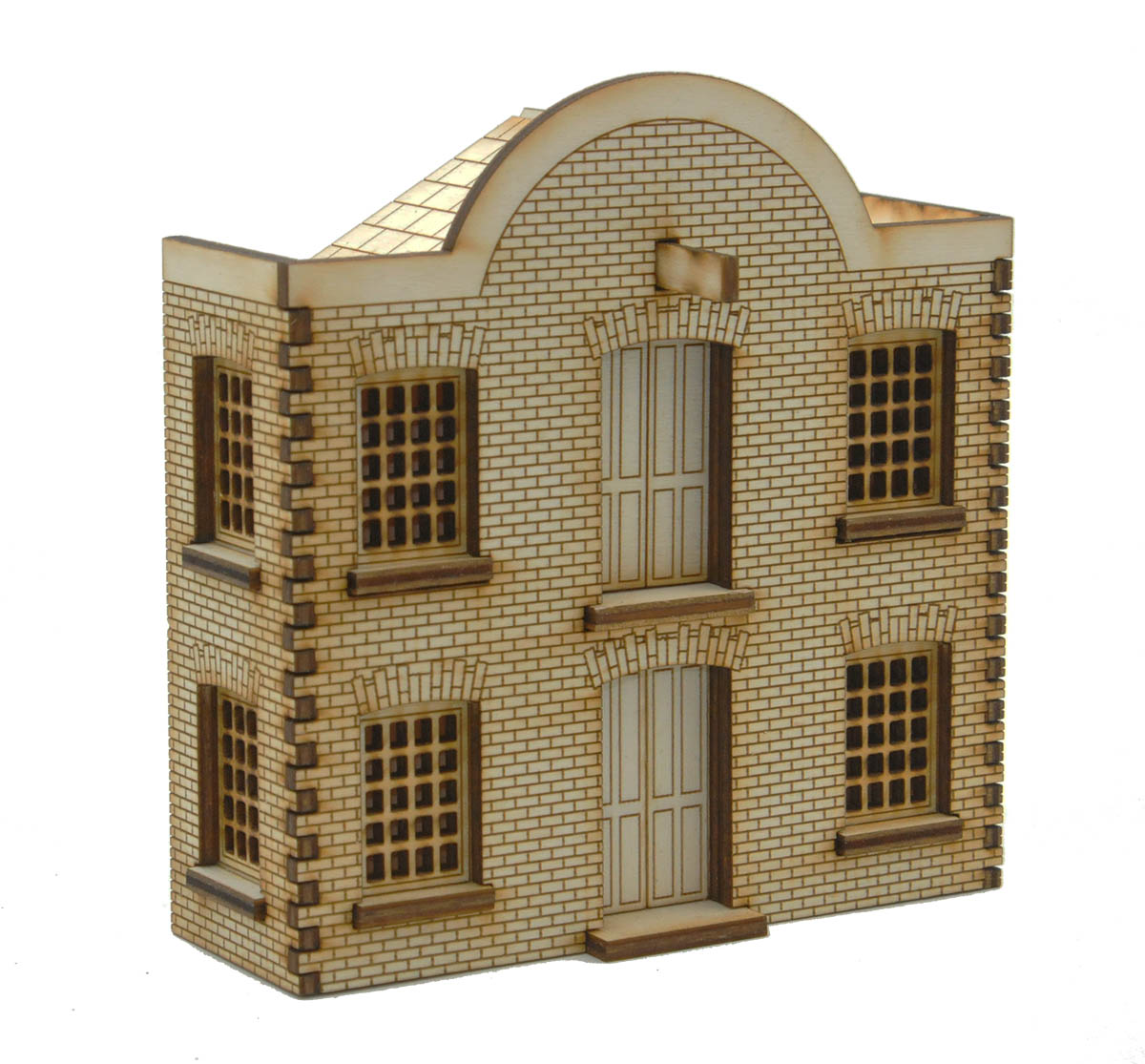 WH002 Semi Low Relief Warehouse Double Loading Doors OO Gauge Laser Cut ...